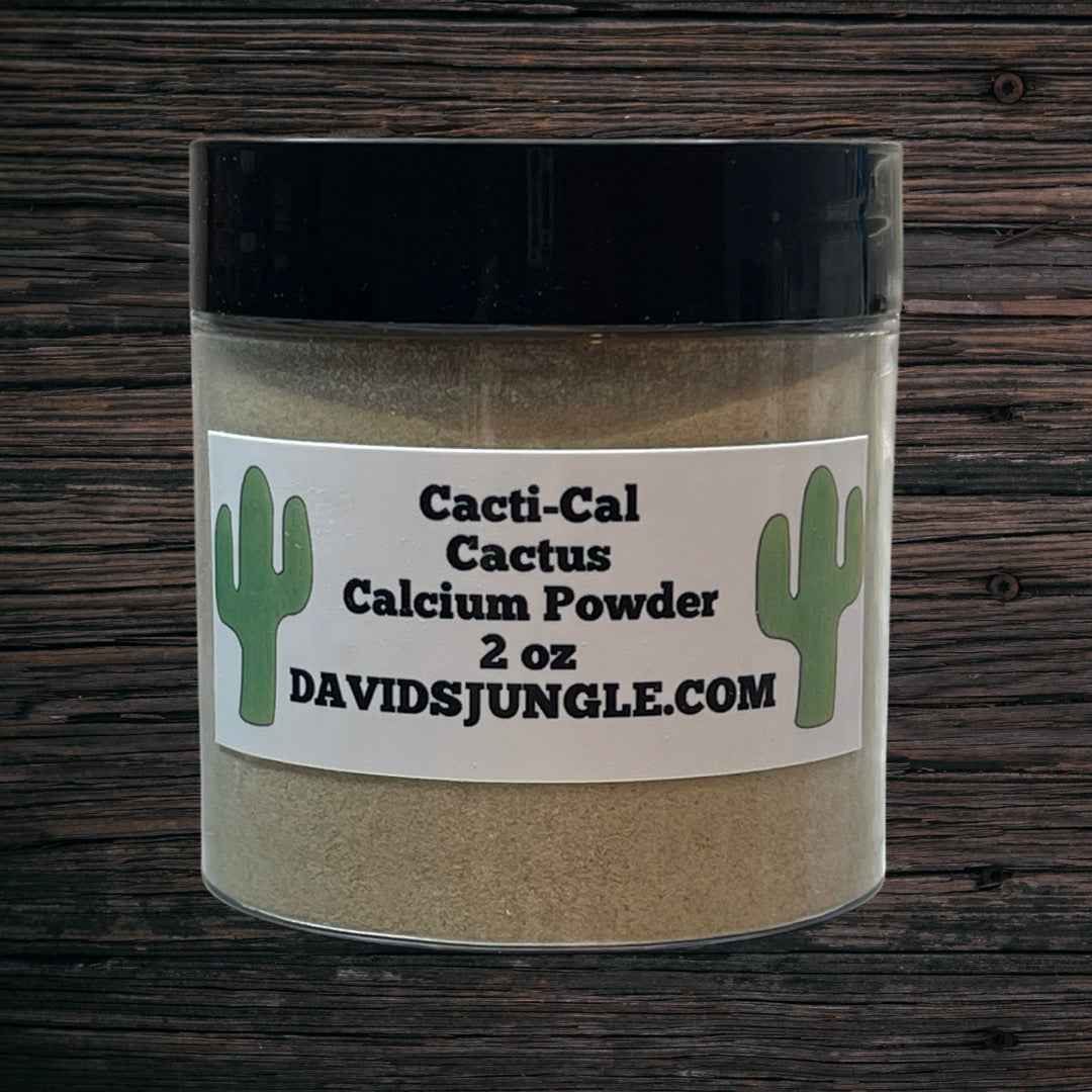 Cacti-Cal (Cactus Calcium Powder) 2 oz – David's Jungle